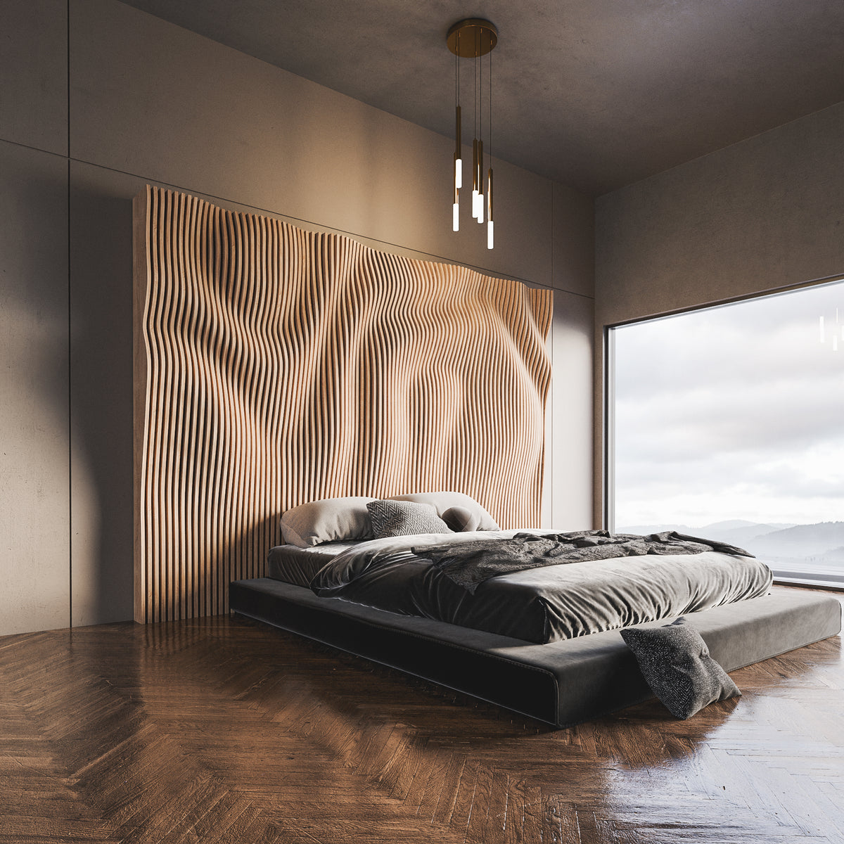Modern Parametric Wall Art | Wooden Wall Art Designs – The French Refinery Modern Parametric Wall Art | Wooden Wall Art Designs – The French Refinery